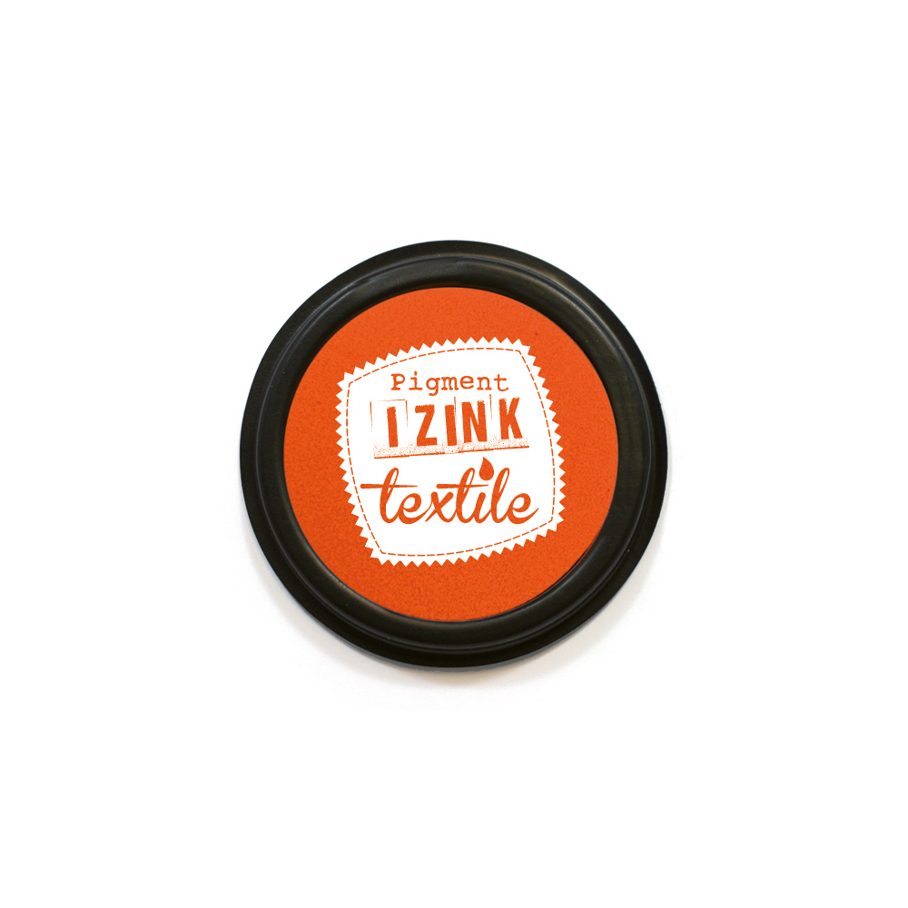 IZINK Pigment Textile Textil Stempelkissen 7cm Ø - Khol online kaufen ...